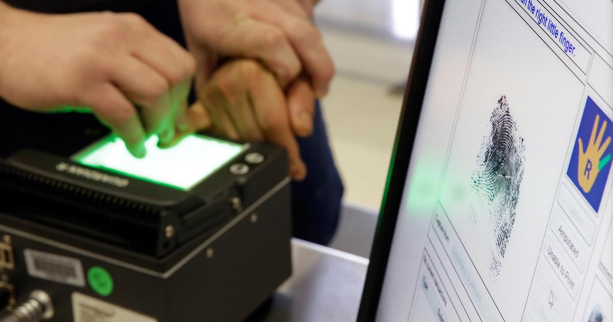 Bill requiring fingerprinting, DNA samples of illegal aliens in custody ... Bill requiring fingerprinting, DNA samples of illegal aliens in custody ...